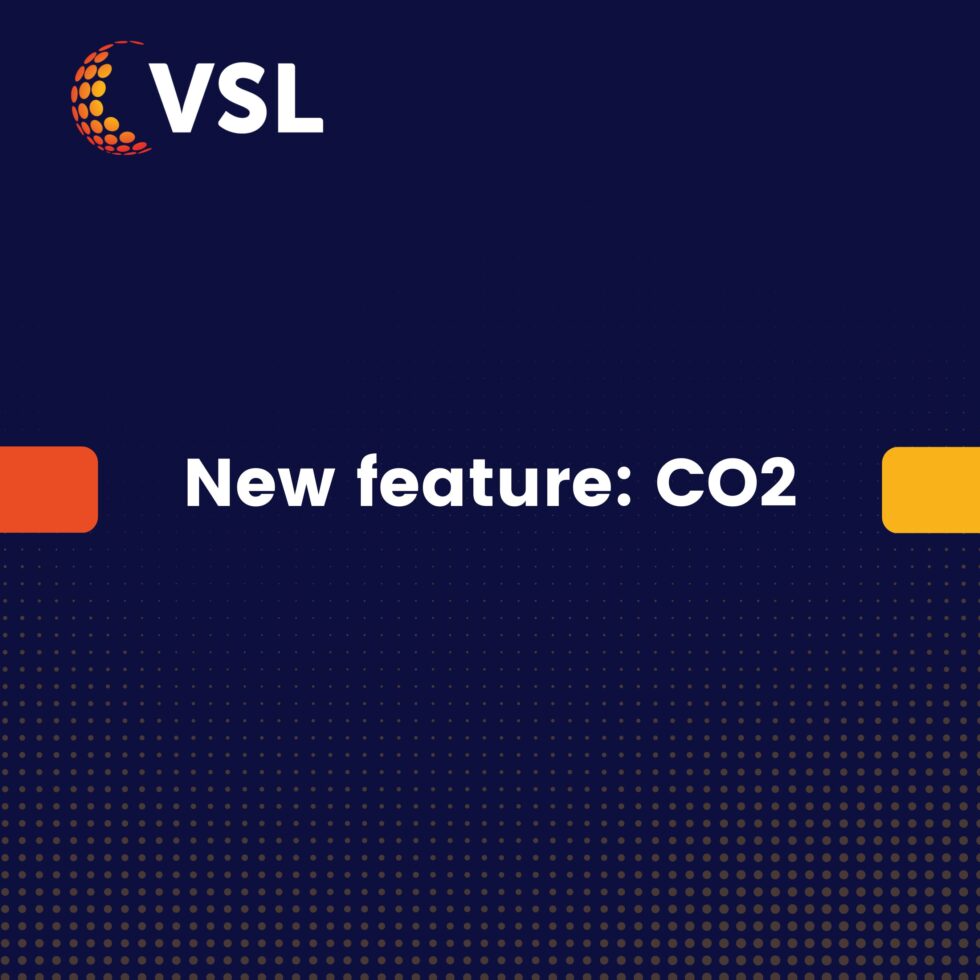 New feature: VSL lanceert CO2-informatie binnen het klantenportal | VS
