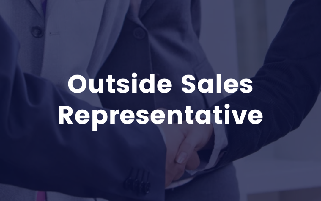 Vacature: Outside Sales Representative | VS